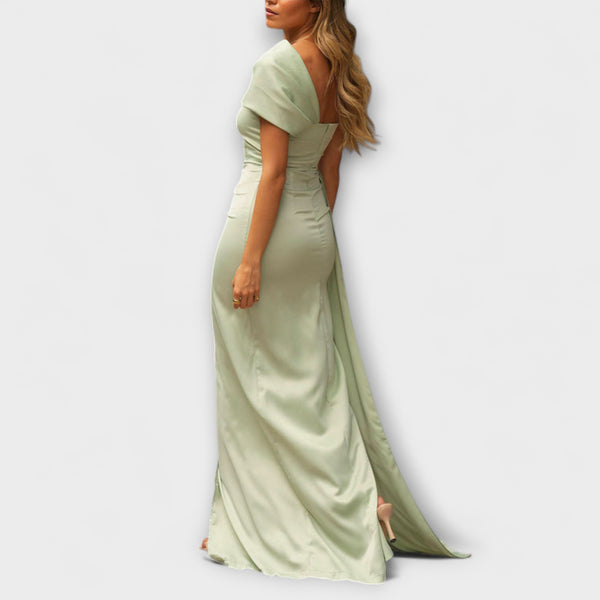 Bellamy - Schickes Maxikleid mit einem Schulterträger – Lora